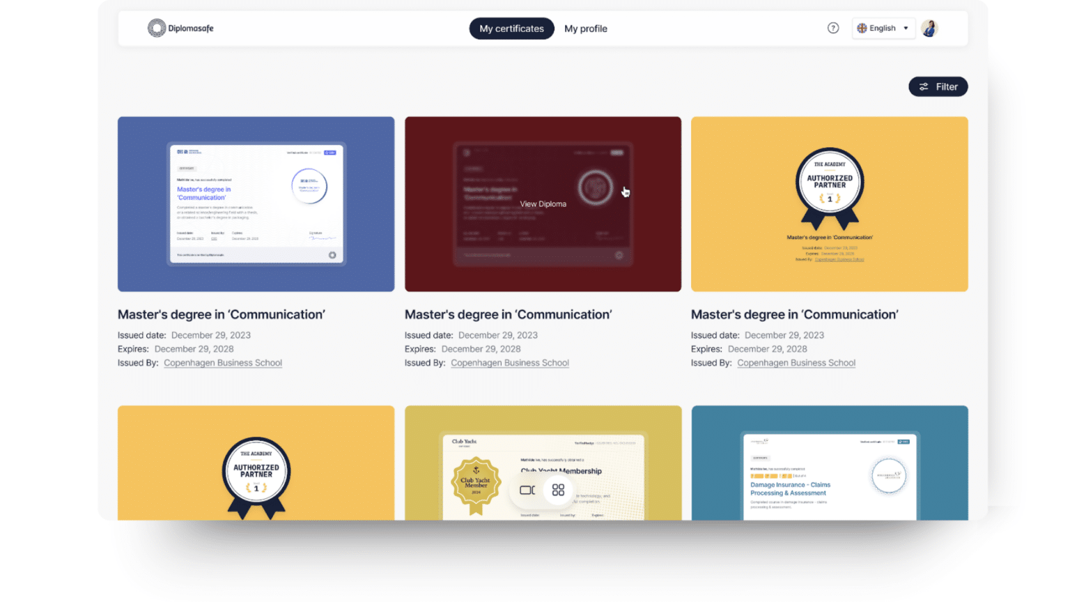 The learner experience - Diplomasafe