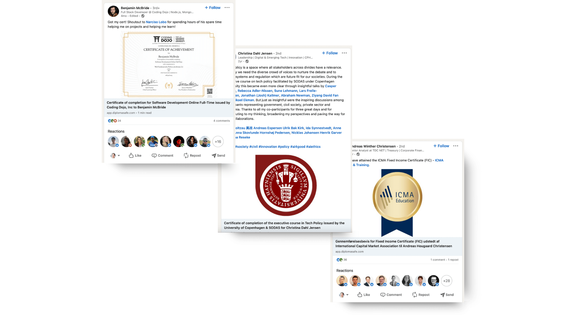 The learner experience - Diplomasafe